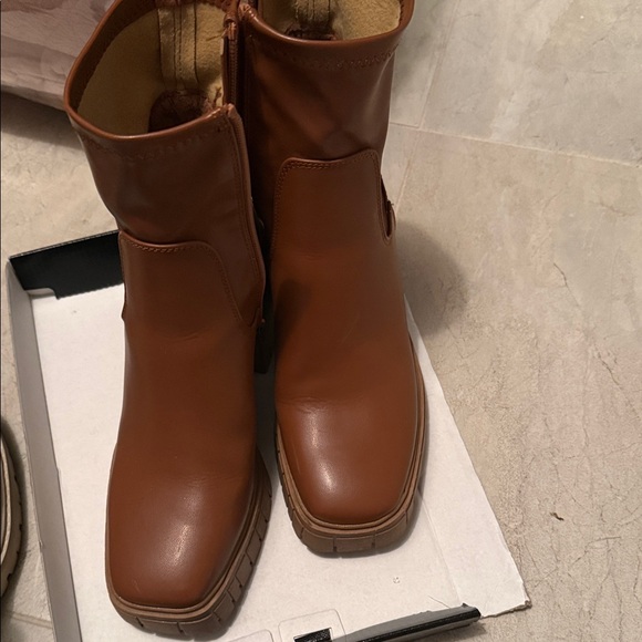 Primark | Shoes | Primark Brown Platform Boots | Poshmark
